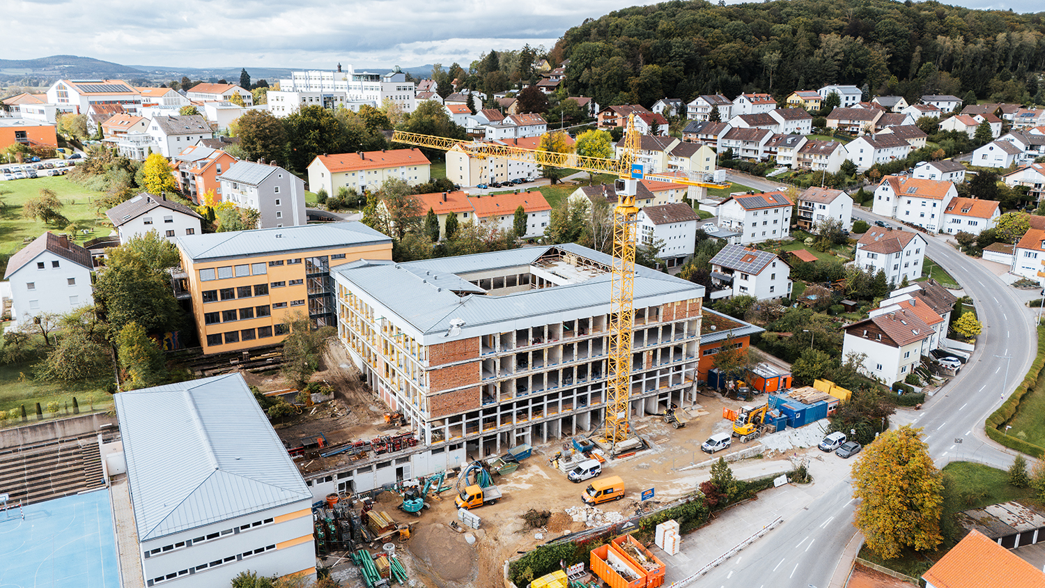 Generalsanierung Robert-Schuman-Gymnasium Cham | Josef Rädlinger Bau